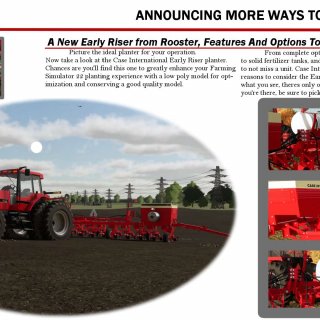 Case International 950 Cyclo Planter V1.0.0.0 - FS25 / FS22 Mod