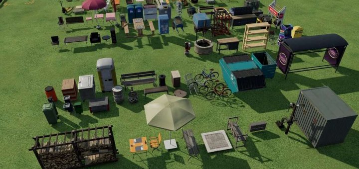 Farming Simulator 22 Prefab mods | FS22 Prefab mod