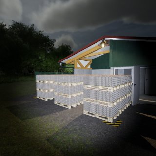 Extra Large Chicken Barn V1.0.0.1 - FS25 / FS22 Mod