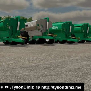 GEA HOULE SLURRY TANK PACK v1.0.0.0 - FS25 / FS22 Mod