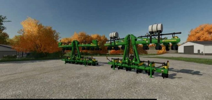 John Deere 3955 Trailed Forager v1.0 - FS22 Mod