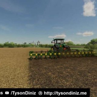 JOHN DEERE 1720 16 ROW 30 STACK-FOLD PLANTER v1.0.0.0 - FS25 / FS22 Mod