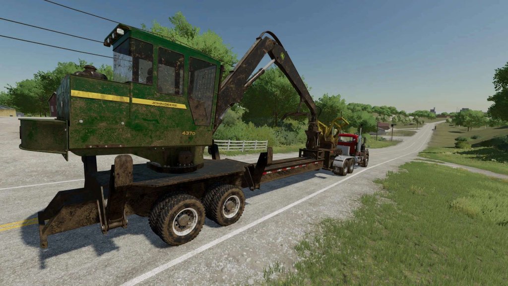 John Deere 437D Delimber v1.0.0.0 - FS25 / FS22 Mod