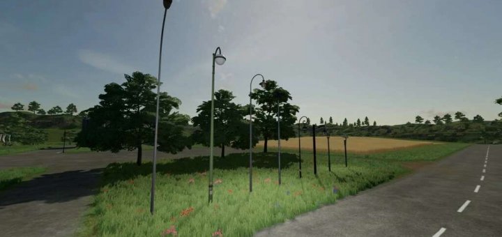 Light Poles Mods | FS22 Mods | Farming Simulator 22 Mods