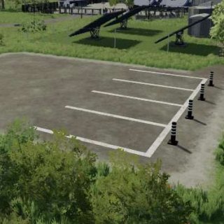 Parking Lines v1.0.0.1 - FS25 / FS22 Mod