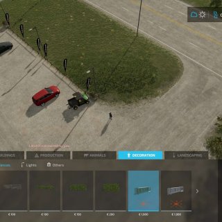 Placeable Electric Sliding Gate v1.1.1.0 - FS25 / FS22 Mod