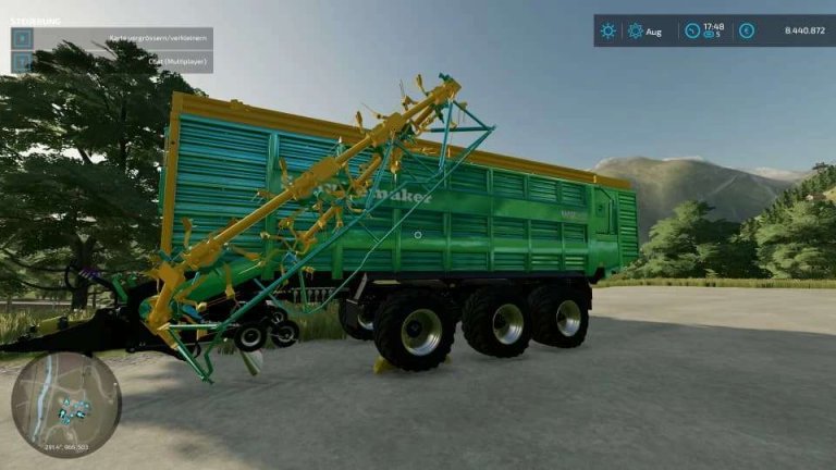 Rapide 8400 Windrower v1.0.0.0 - FS25 / FS22 Mod