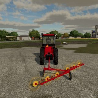 1978 6 wheel hay rake v1.0 - FS25 / FS22 Mod
