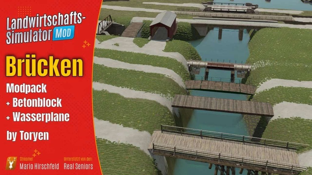 Bridge Mod Pack v1.0.0.0 - FS25 / FS22 Mod