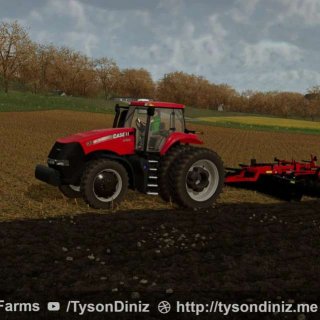 Case IH 870 Ecolo-Tiger 9 Shank Disk Ripper v1.0 - FS25 / FS22 Mod