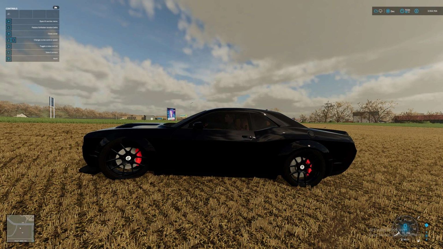 Dodge Challenger Hellcat v1.0 - FS25 / FS22 Mod