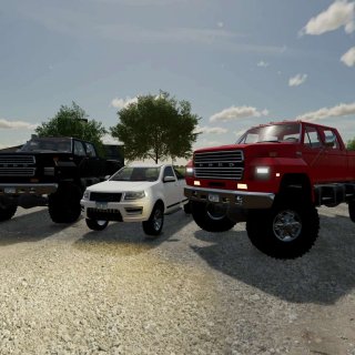 Ford F800 Crewcab Dually V1.0.0.0 - FS25 / FS22 Mod