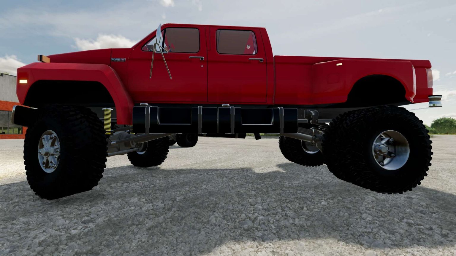 Ford F800 Crewcab Dually V1.0.0.0 - FS25 / FS22 Mod