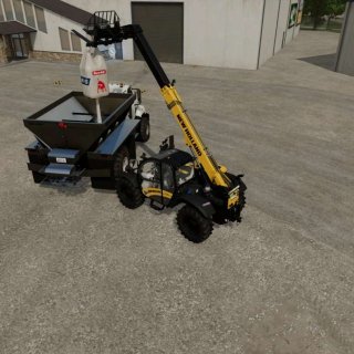 Freightliner 108SD with New Leader L4330G4 Lime / Fertilizer Spreader ...