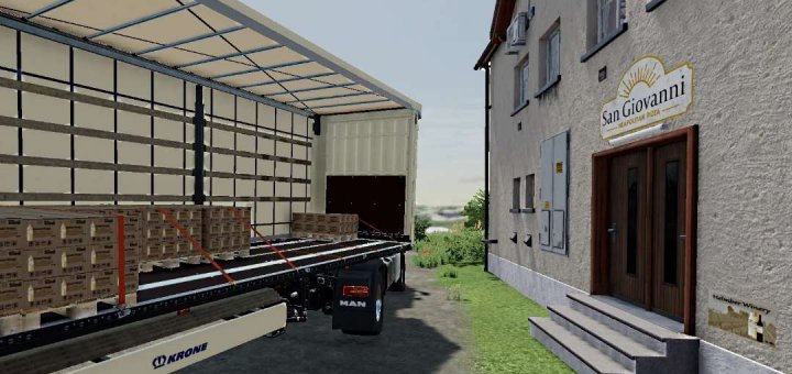 Farmers Market Red Mods | FS22 Mods | Farming Simulator 22 Mods