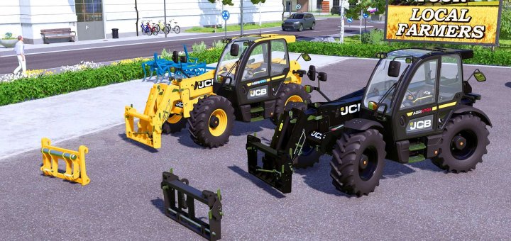 Farming Simulator 22 Forklifts, Excavators mods | FS22 Excavators