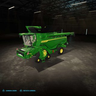 John Deere HS + Header v1.0.0.0 - FS25 / FS22 Mod