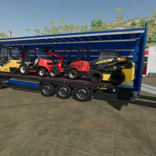 Krone Profi Liner with Ramps AL v1.1 - FS25 / FS22 Mod