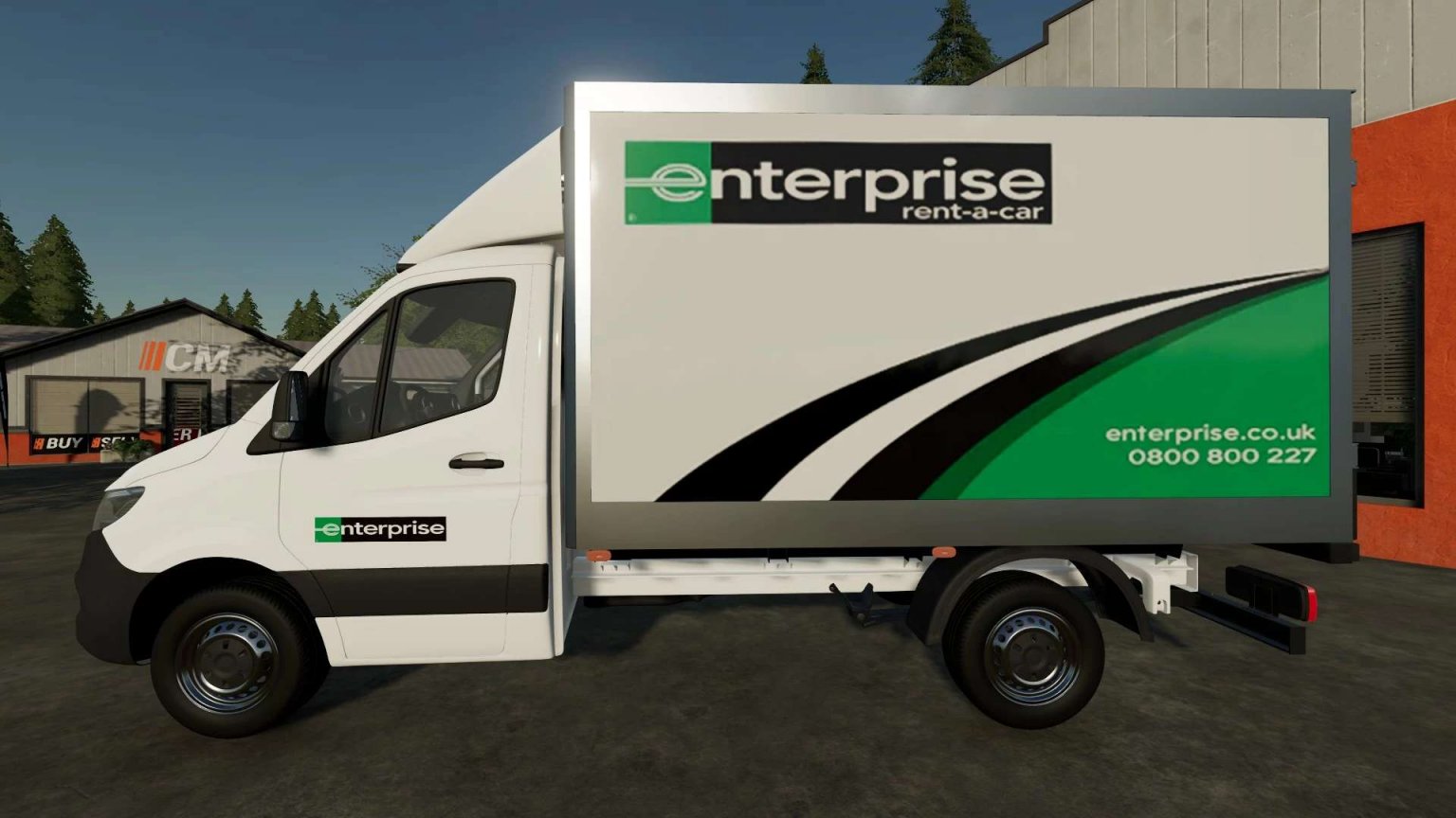 Mercedes Benz Sprinter Mk3 Kuehler COM UK v1.0.0.0 - FS25 / FS22 Mod