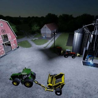 Powerful Spotlights Pack v1.0.1 - FS25 / FS22 Mod