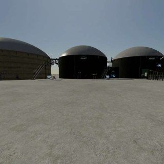 BGA 500kw with ramp v1.1.0.0 - FS25 / FS22 Mod