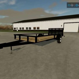 Big Tex Utility Trailer Converted v1.0.0.0 - FS25 / FS22 Mod