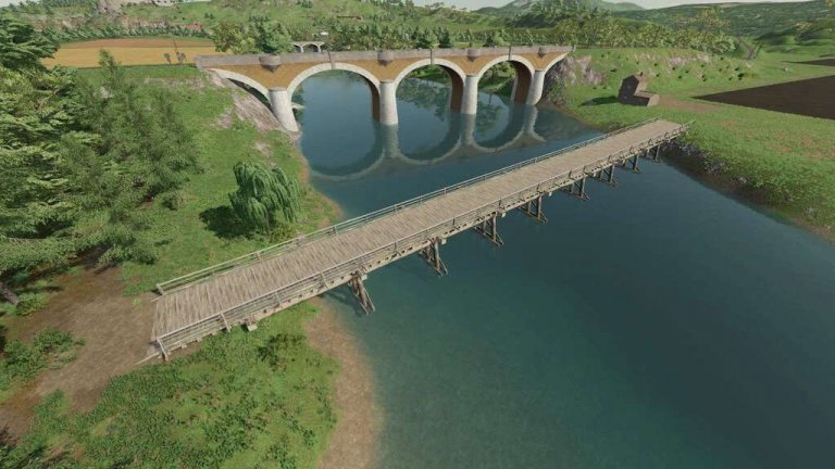 Bridge Set v1.0.0.0 - FS25 / FS22 Mod