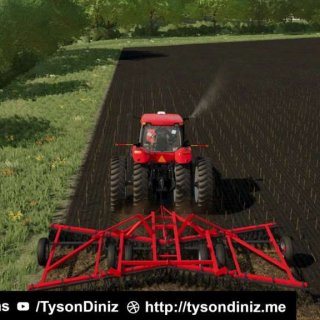 Case IH 490 Tandem Disk v1.0.0.0 - FS25 / FS22 Mod