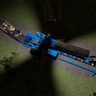 Firewood Processor And SellPoint v1.1.0.0 - FS25 / FS22 Mod