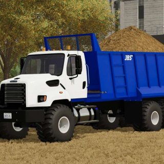 Freightliner 108SD with JBS 2248 Manure Spreader V1.0 - FS25 / FS22 Mod