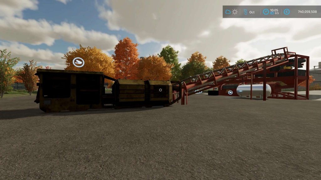 Gold Wash Plant v1.0.0.0 - FS25 / FS22 Mod