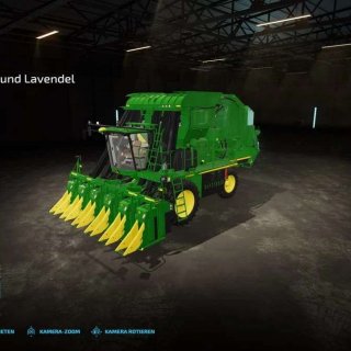 Harvester for Cotton and Lavender v1.0.0.0 - FS25 / FS22 Mod