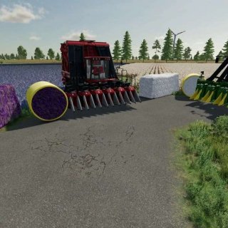 Harvester for Cotton and Lavender v1.0.0.0 - FS25 / FS22 Mod