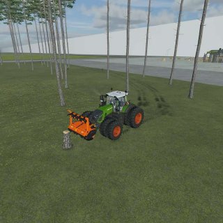 High speed stump grinder v1.0 - FS25 / FS22 Mod
