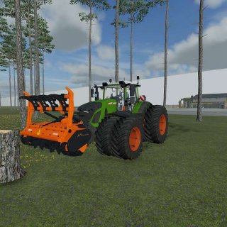 High speed stump grinder v1.0 - FS25 / FS22 Mod