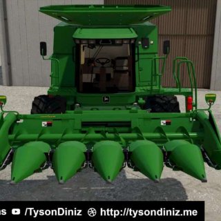 John Deere 606C 6 Row Corn Header v1.0 - FS25 / FS22 Mod