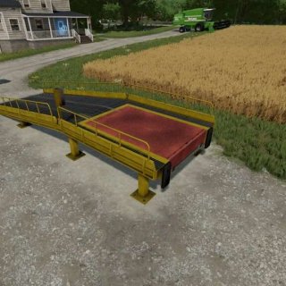 Loading Ramp With Dock Leveler v1.0.0.0 - FS25 / FS22 Mod