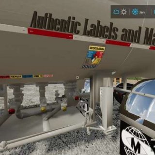 MC331 Anhydrous/Propane Transport Trailer v1.0.0.0 - FS25 / FS22 Mod