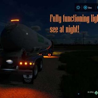 MC331 Anhydrous/Propane Transport Trailer v1.0.0.0 - FS25 / FS22 Mod