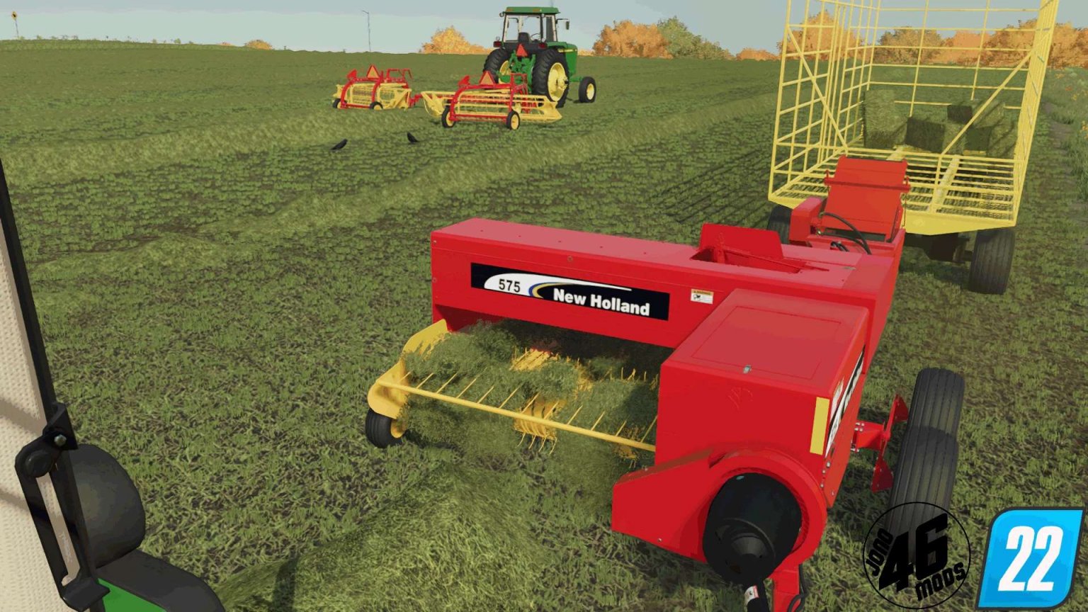 New Holland Small Square Balers v1.0.0.0 - FS25 / FS22 Mod