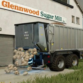 Trailer With Beet Cutter v1.0 - FS25 / FS22 Mod