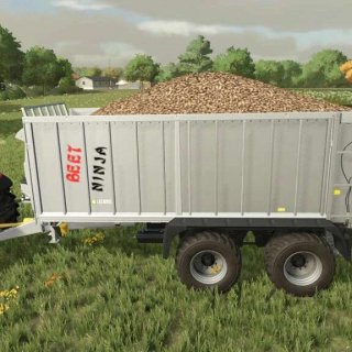Trailer With Beet Cutter v1.0 - FS25 / FS22 Mod