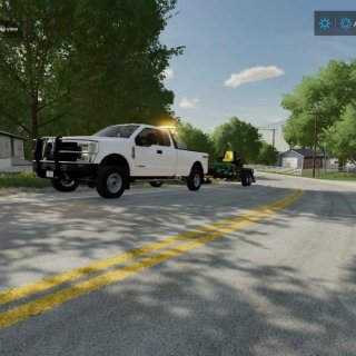 BigTex 24FT Bumper Pull v1.1 - FS25 / FS22 Mod