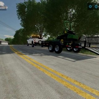 BigTex 24FT Bumper Pull v1.1 - FS25 / FS22 Mod