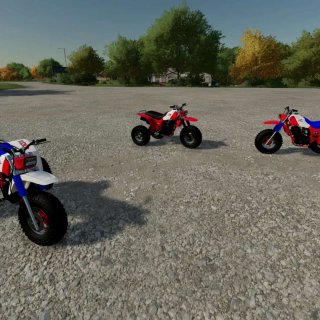 Honda atc 200x v1.0.0.0 - FS25 / FS22 Mod