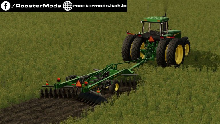 JOHN DEERE 2720 5 SHANK DISK RIPPER V1.0 - FS25 / FS22 Mod