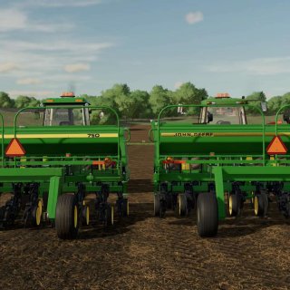 John Deere 750 seed drill v1.0.0.0 - FS25 / FS22 Mod