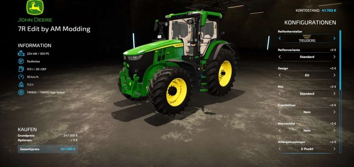 JOHN DEERE DB60 24 ROW PLANTER v1.0.0.0 - FS22 Mod