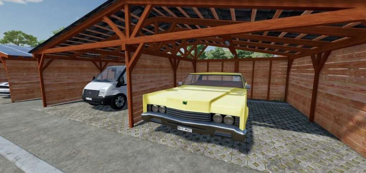 Double Solar Canopy Mods | FS22 Mods | Farming Simulator 22 Mods