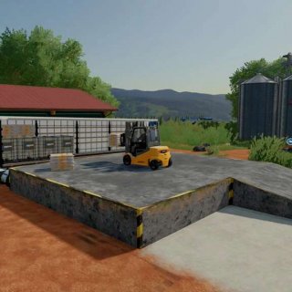 Placeable Ramp v1.0.0.0 - FS25 / FS22 Mod